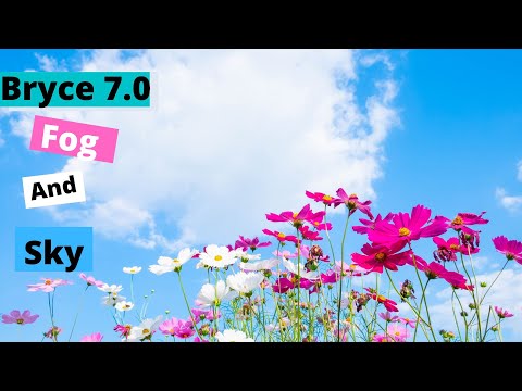 iClone 7 and Bryce 7 animation tutorial-  How to  use the Cloud Creator on Bryce 7.0
