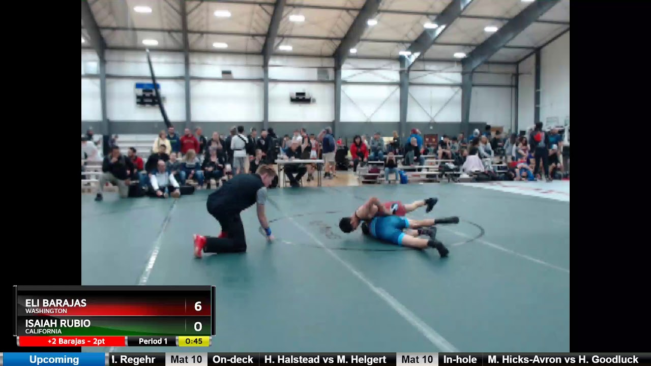 16U 106 Eli Barajas Washington Vs Isaiah Rubio California - YouTube