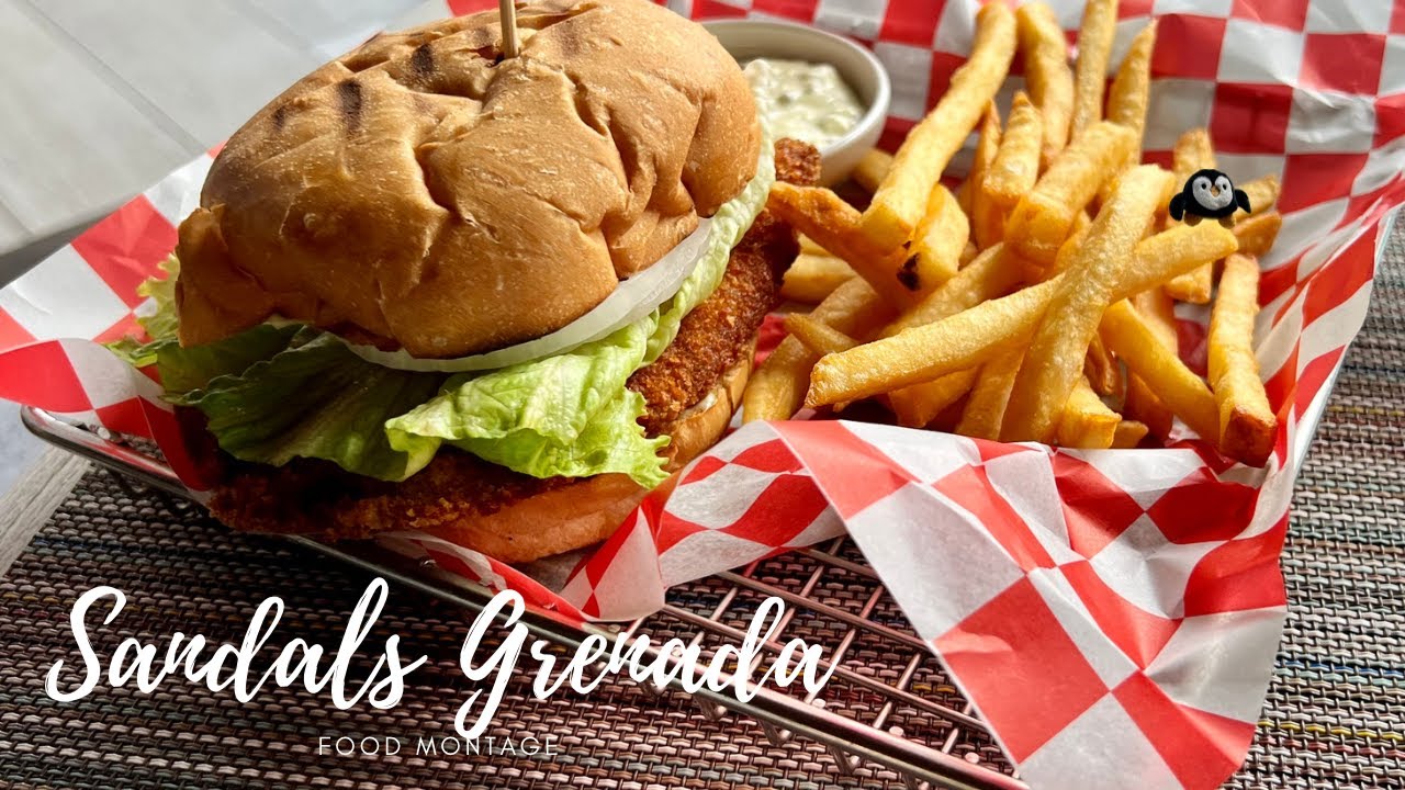 Sandals Grenada Food Montage - YouTube