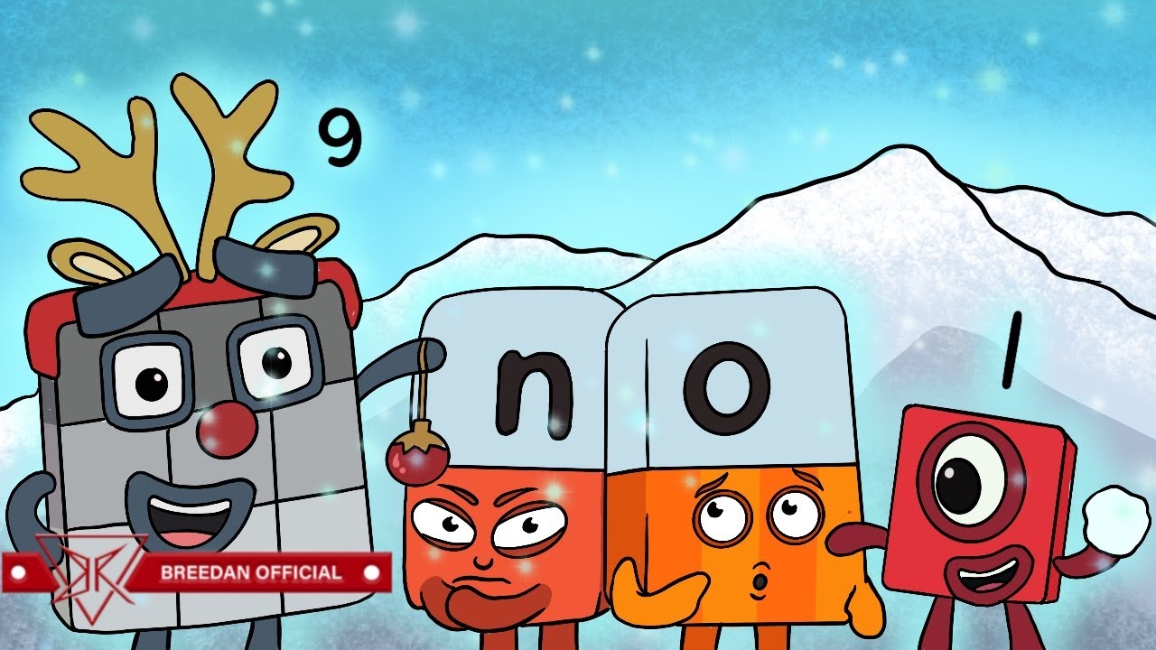 Numberblocks and Alphablocks Snowy Weather Change Everyone - YouTube