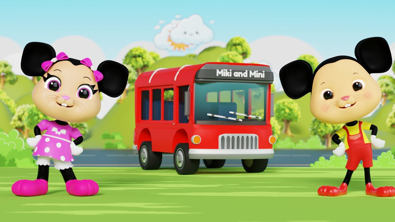 Miki and Mini Surprising Bus Adventure - YouTube