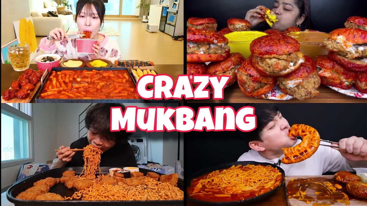 2X Speed 🔥 Crazy Mukbang Videos - YouTube