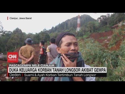 Duka Keluarga Korban Tanah Longsor Cugenang Akibat Gempa Cianjur