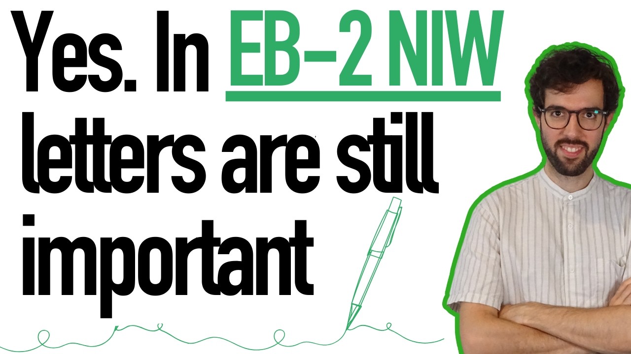 The truth about EB-2 NIW letters after the 2025 update - YouTube