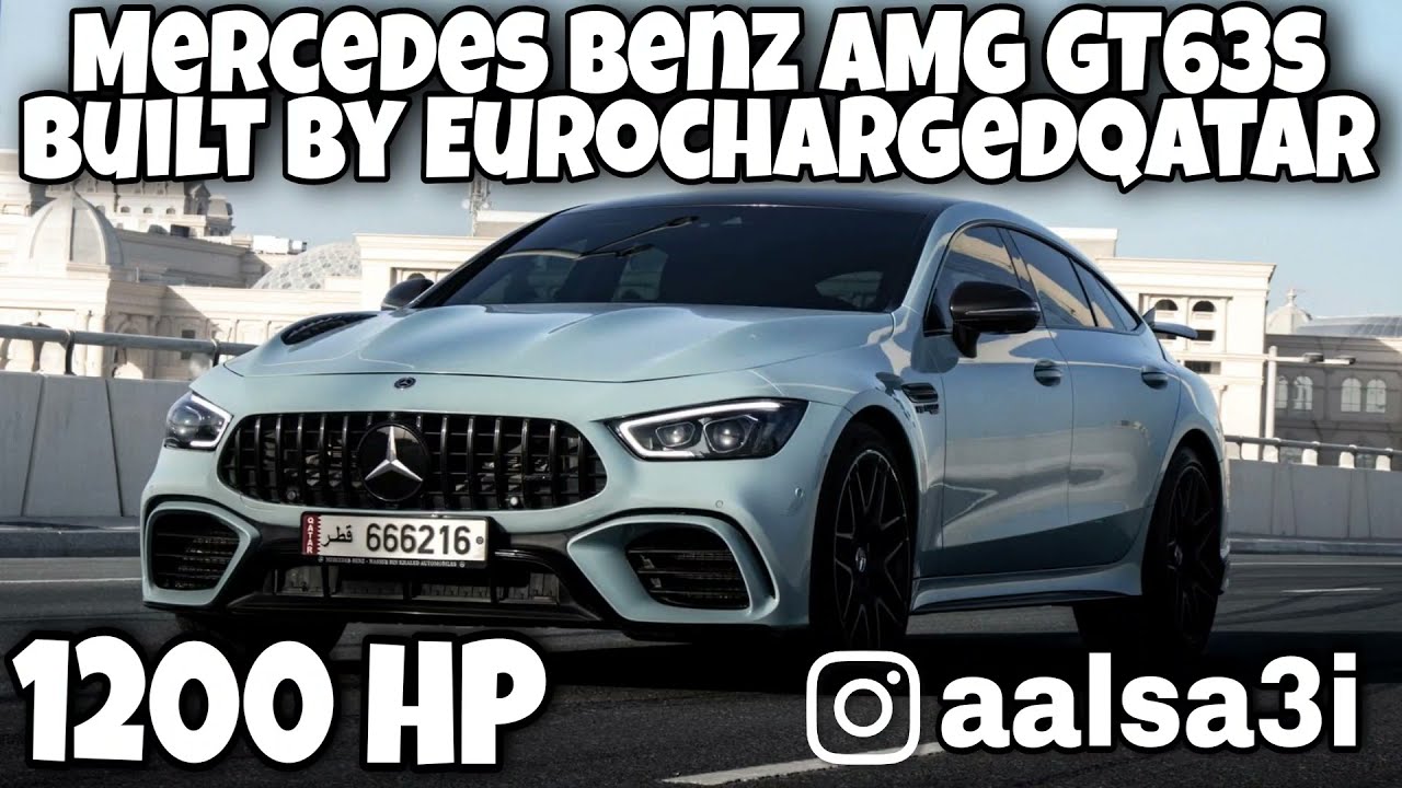 1200 HP Mercedes Benz AMG GT63s built by Eurochargedquatar @dragy ...