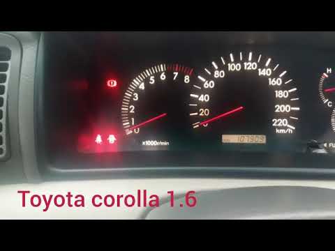 Toyota Corolla 1.6 Toyota Corolla average problem engine code p0505 😱 ...
