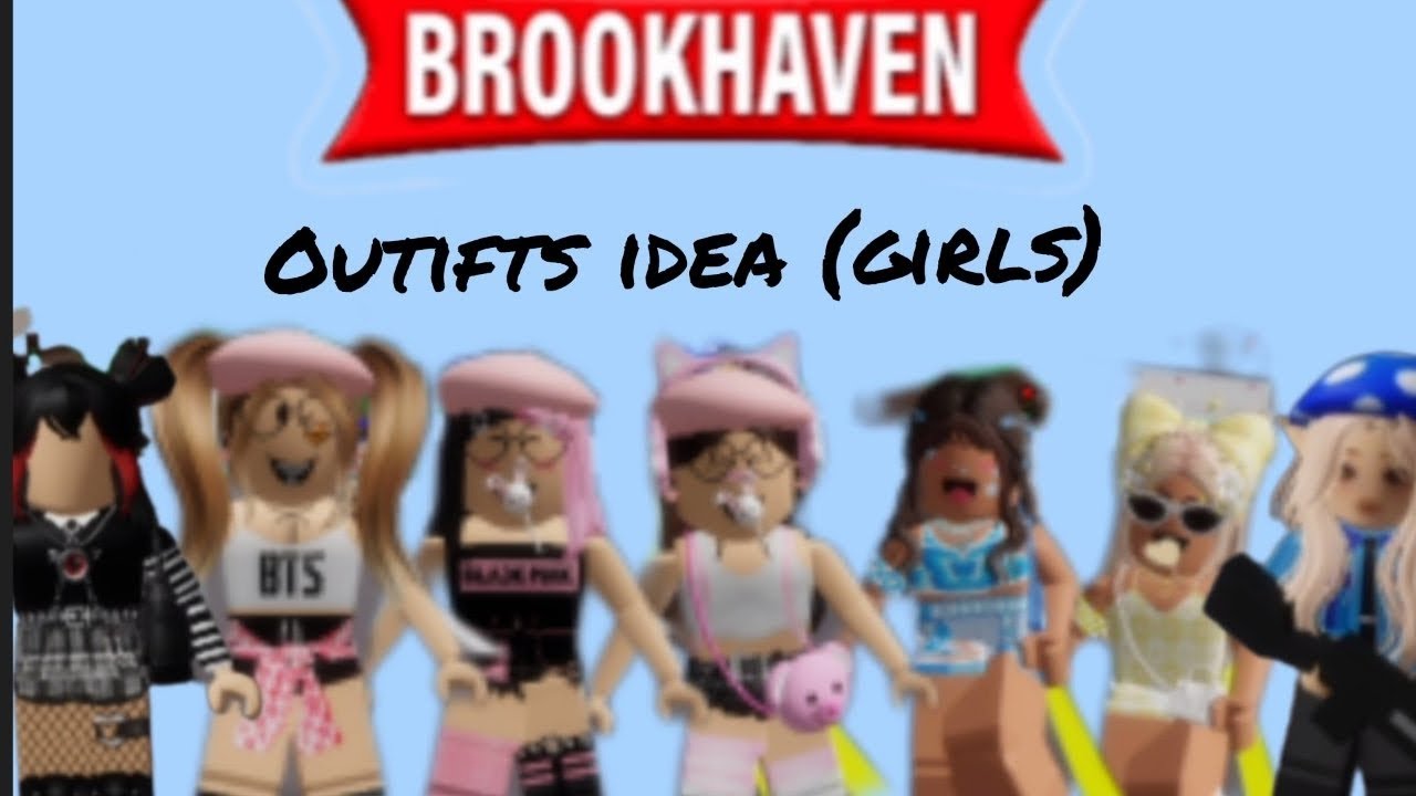 brookhaven outfit idea (girl)/ clossicandy - YouTube