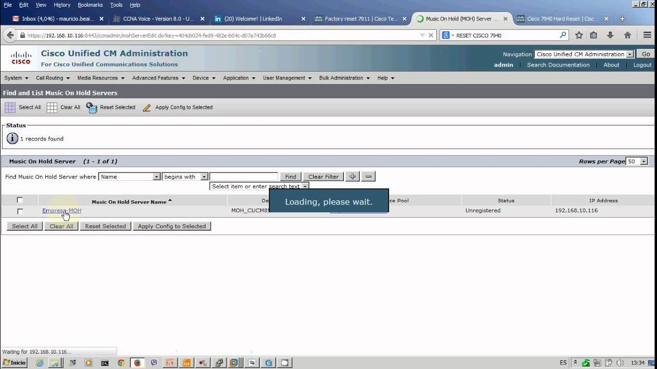 Administering Cisco Communications Manager (Callmanager) Configuring ...