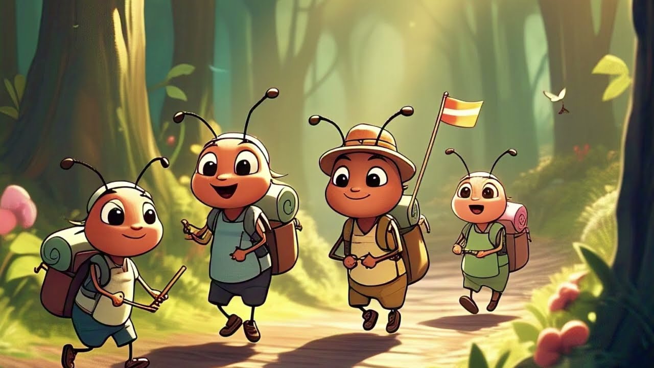 The Ants Go Marching One by One Nursery Rhyme & Kids Song - YouTube