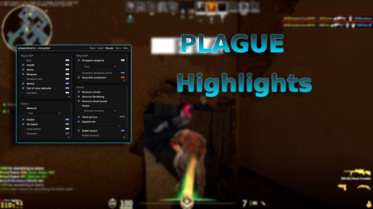 #cs2 hvh highlights ft.Plague #5 - YouTube