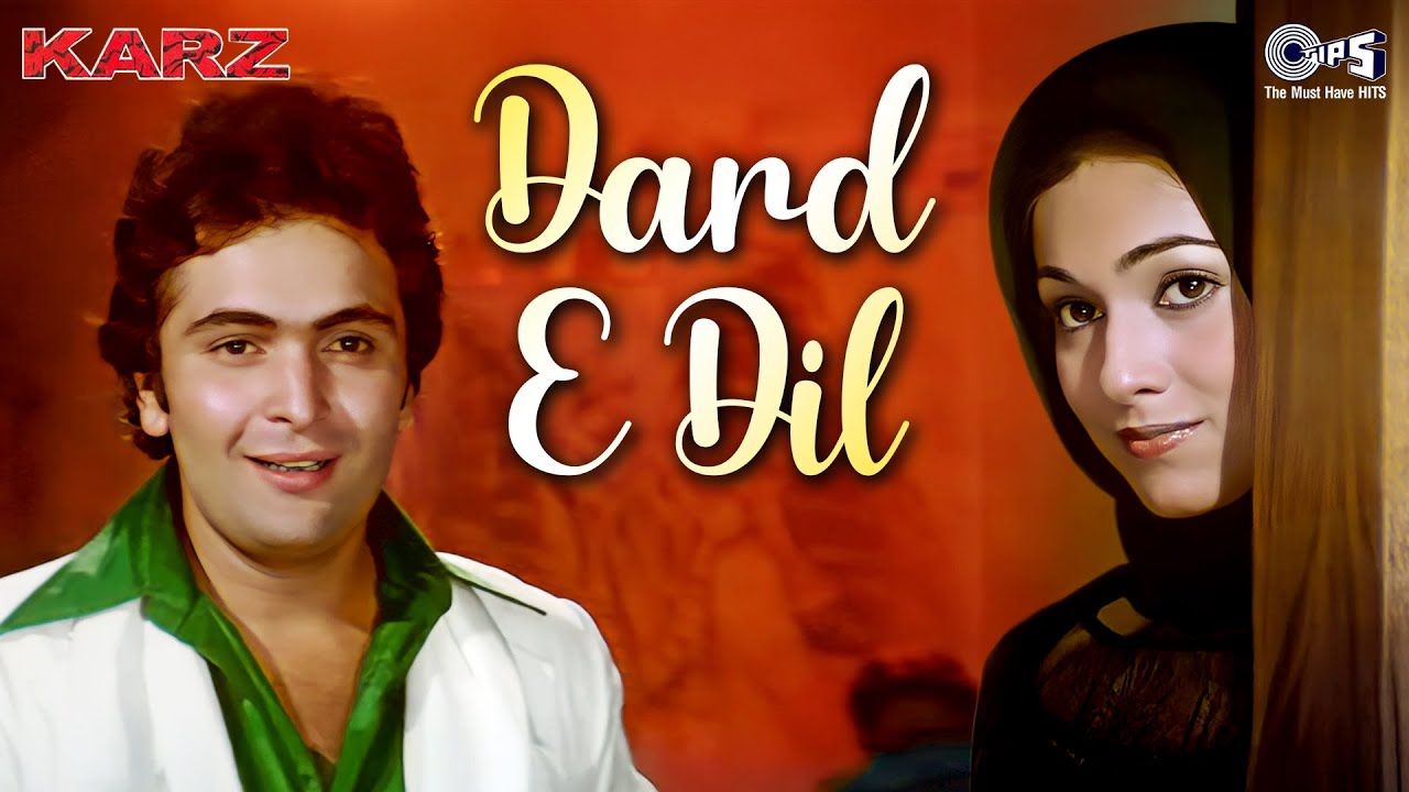 Darde Dil Darde Jigar Dil Mein Jagaya | Karz |Rishi Kapoor, Tina ...