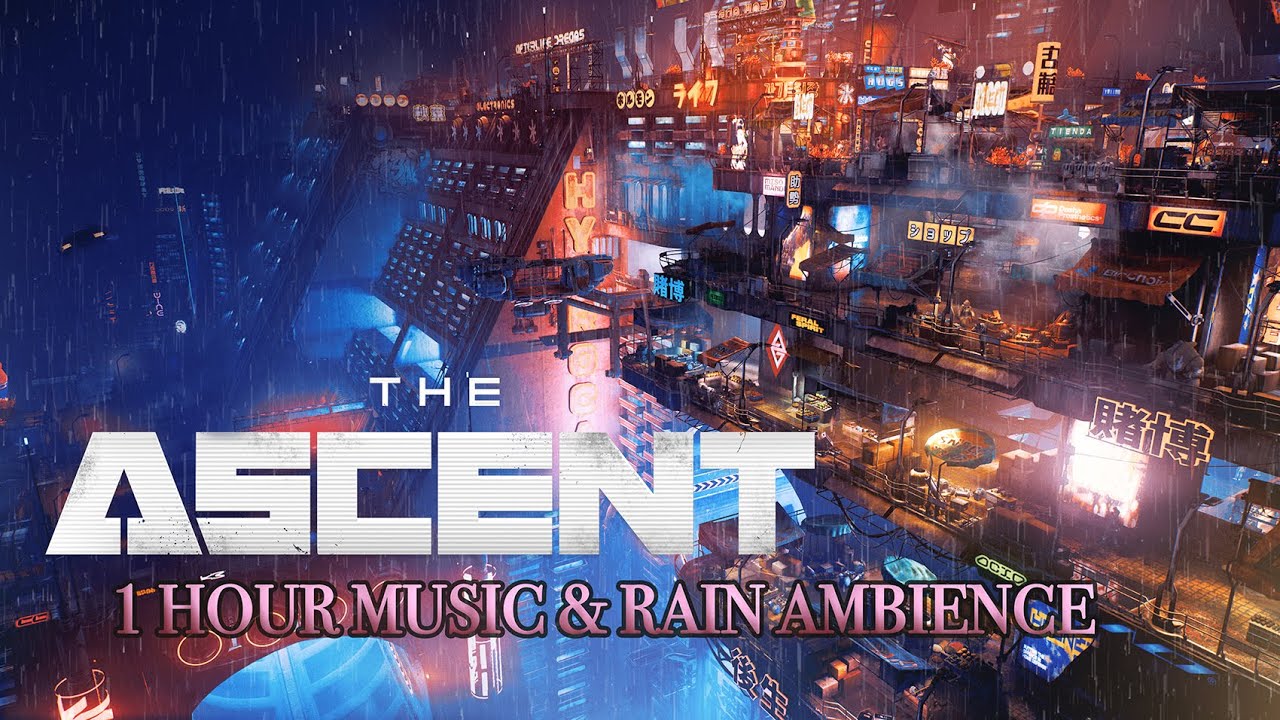 The Ascent 1 hour Music & Rain Ambience - YouTube