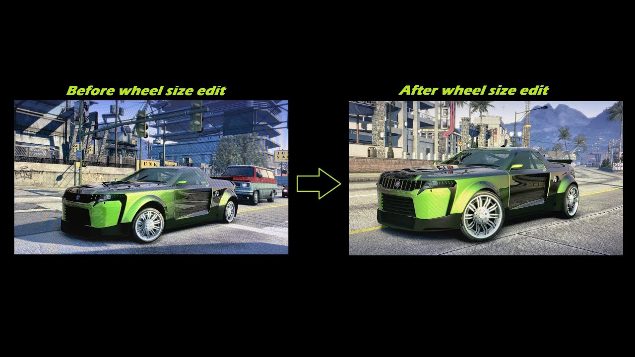 Burnout Paradise Remastered (PC) Mod Tutorial: Wheel size edits - YouTube
