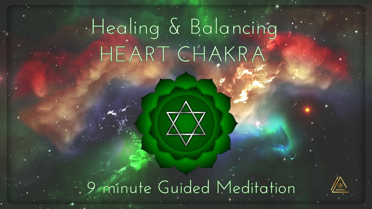 Heart Chakra Healing and Balancing 9-minute Guided Meditation - YouTube