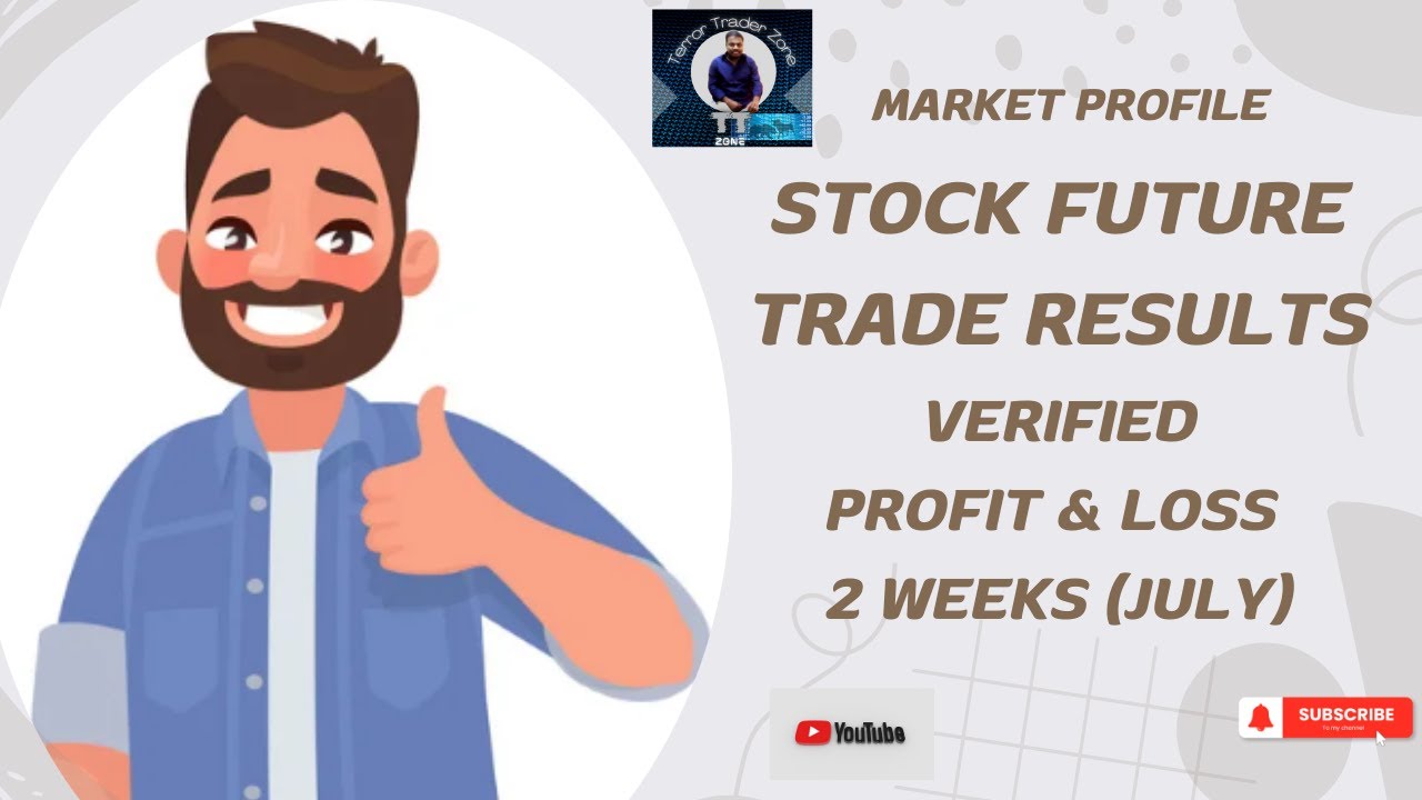 Market Profile Stock Futures Trade with Verified P&L 2 weeks July 2024 ...