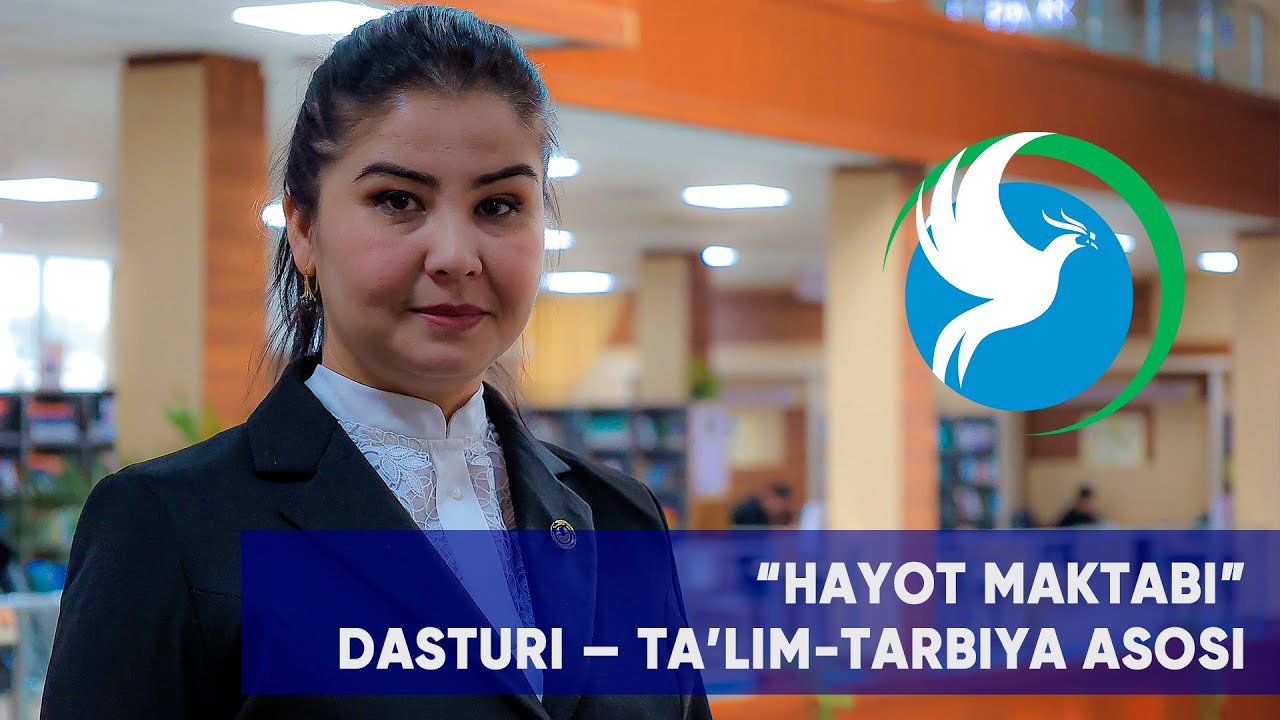 “Hayot maktabi” dasturi — ta’lim-tarbiya asosi - YouTube