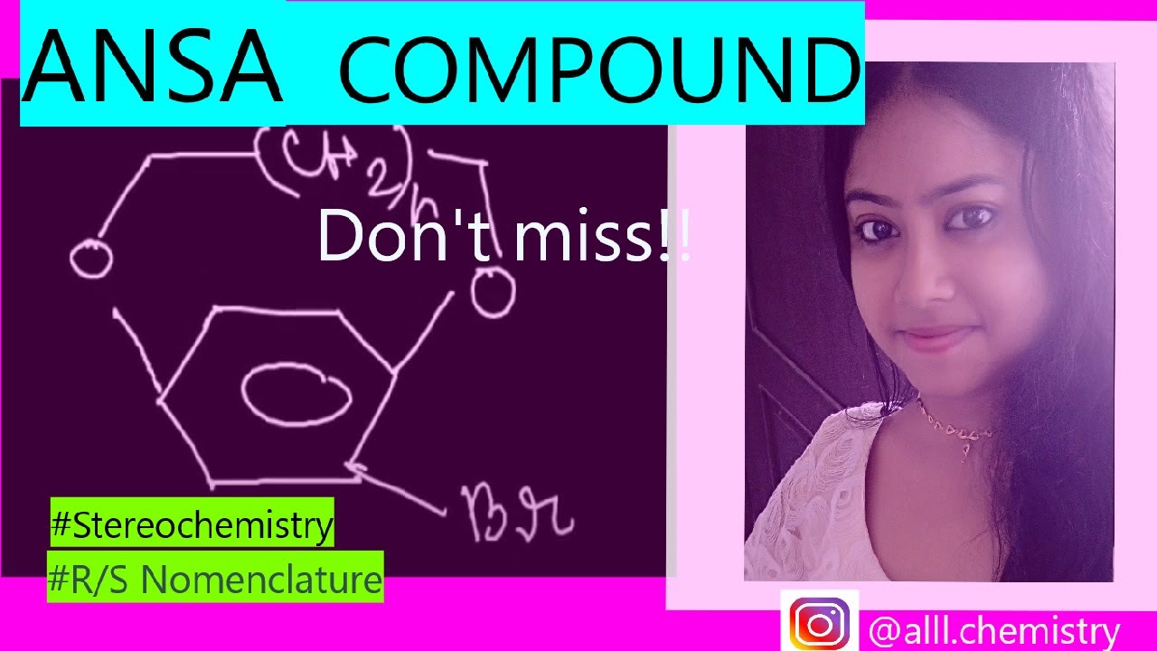 ||Ansa compound|| R/S nomenclature| - YouTube