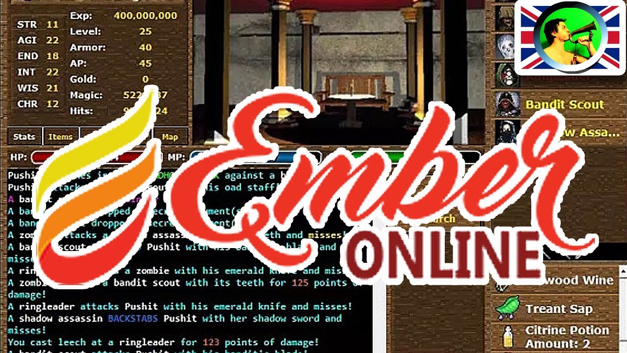 Ember Online FIRST IMPRESSIONS @ graphical MUD - YouTube