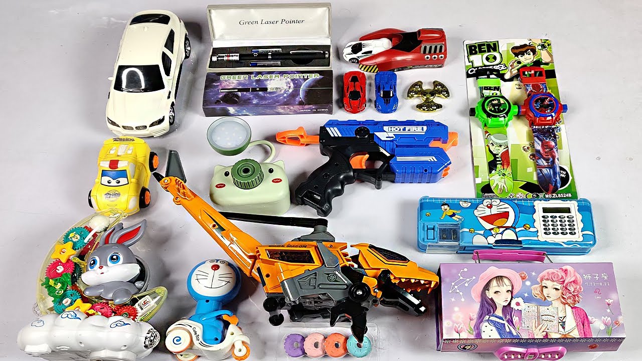 Ultimate Collection of Toys😱BMW, Rc Car, Robot Dinosaur, Laser Pointer ...
