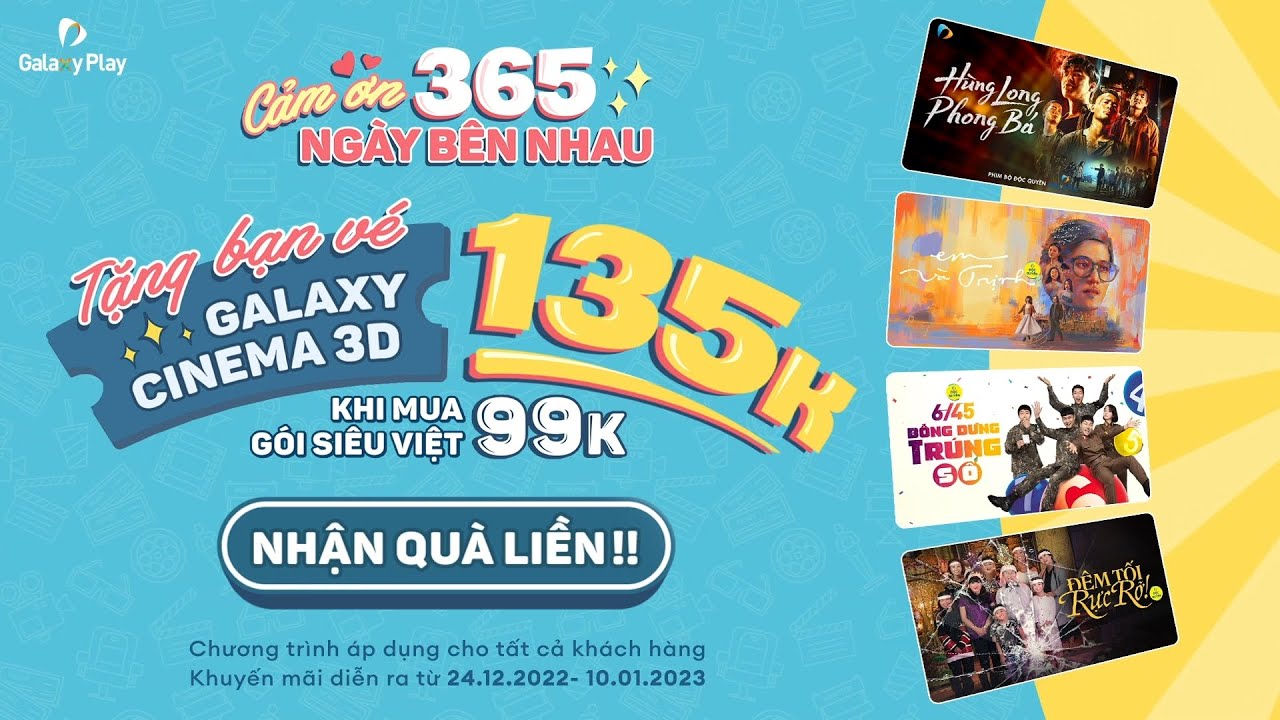Đón năm mới cùng phim hay trên Galaxy Play - YouTube