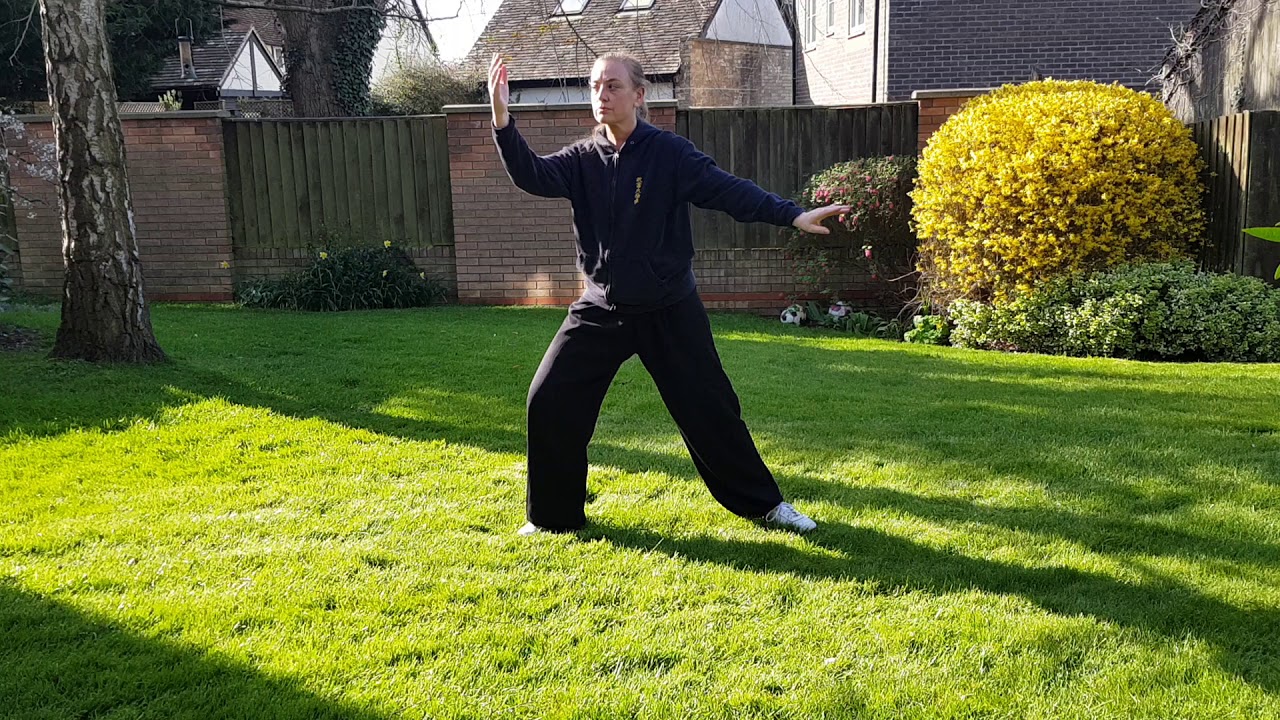 Variations of "Cloud Hands" as a Qi Gong exercise & stepping drill - YouTube