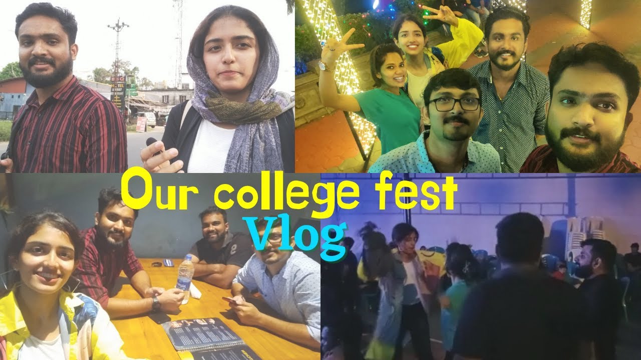 Our college fest VLOG | MACFIESTA 2022 | My first vlog - YouTube