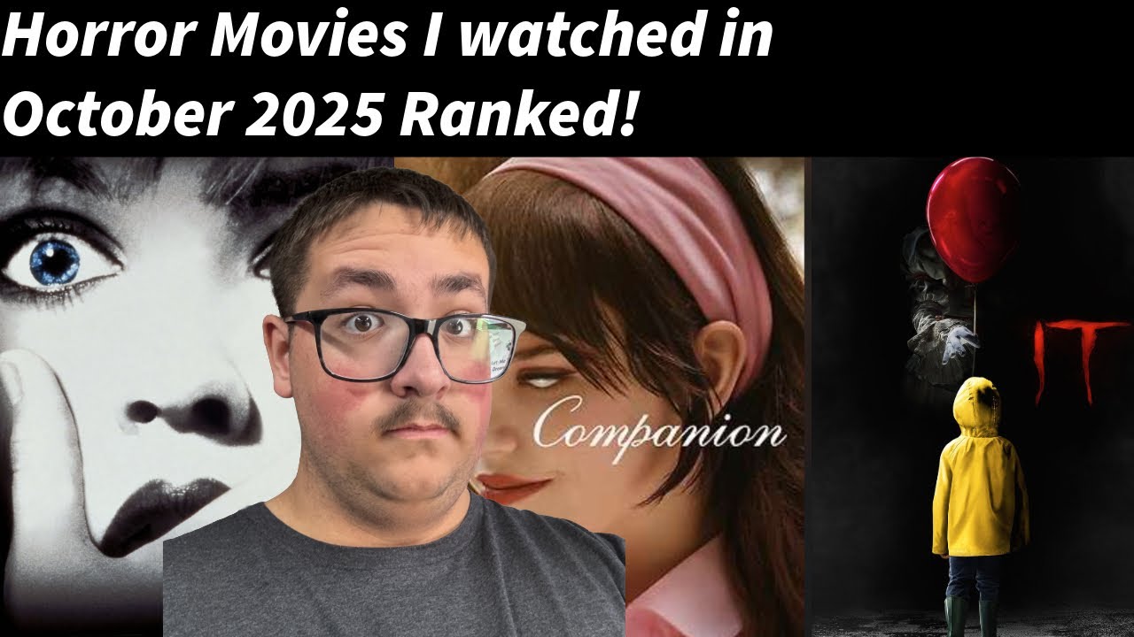 All 8 Horror Movies I saw in October Ranked! - YouTube