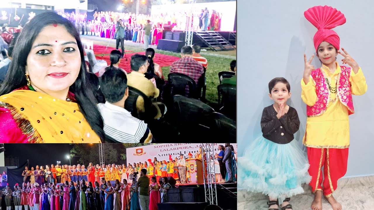 Annual function mein liya participate Jiya and pihu ne // bhut hi mst ...