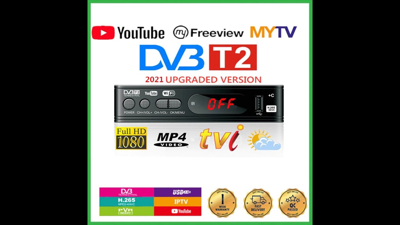 Buying a DVB-C Dvb-t2 Tuner Digital Receiver Wifi Free - YouTube