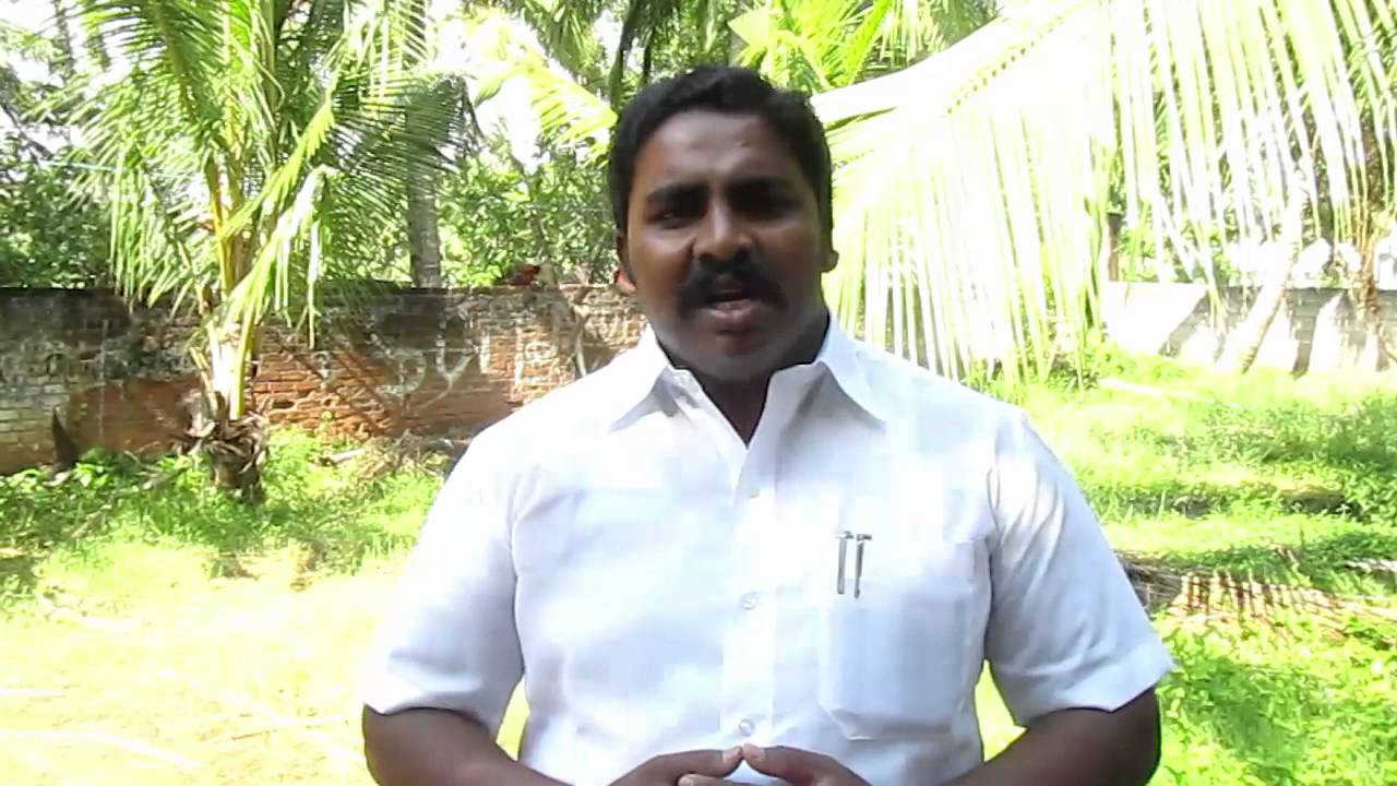 Selvakumar Tamilnadu State candidate (English) - YouTube