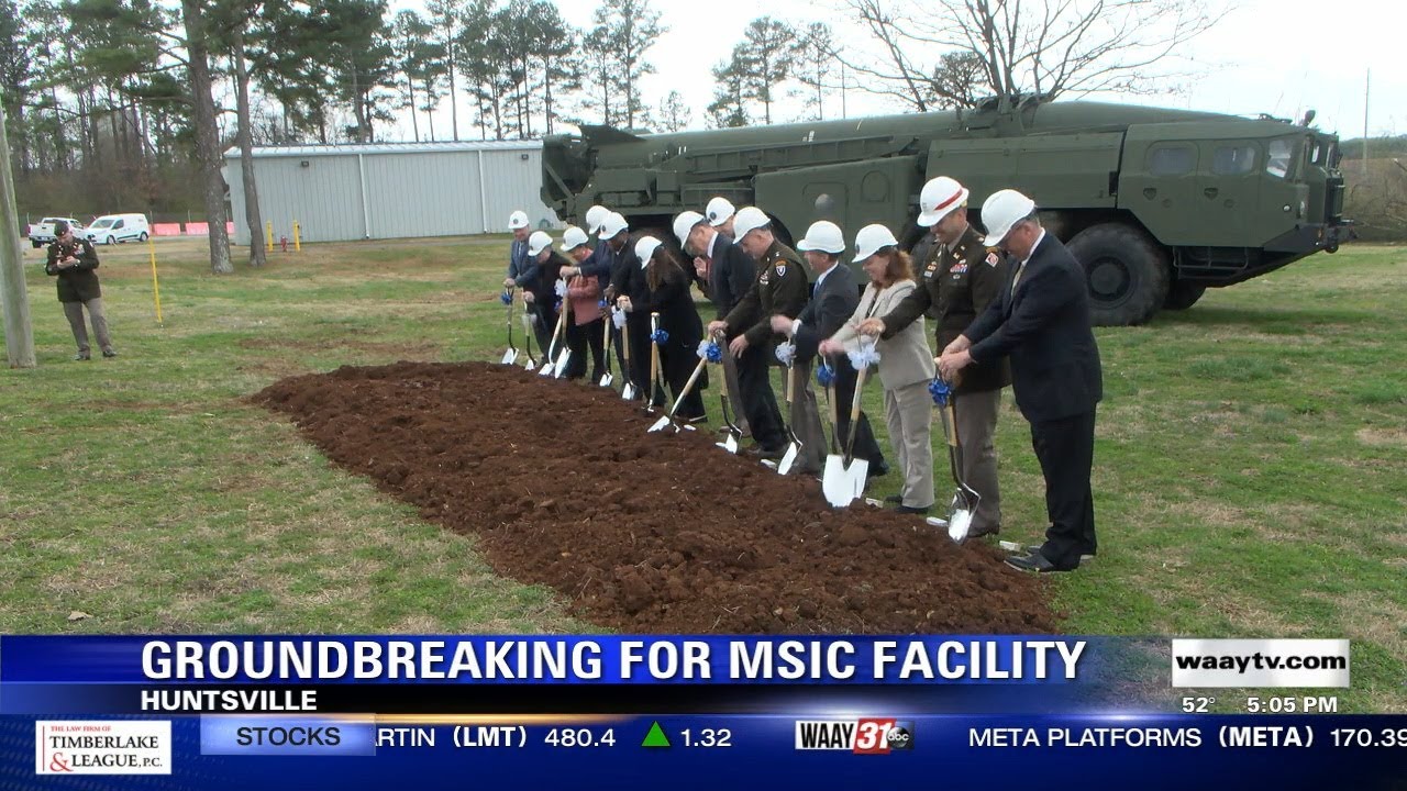 Groundbreaking for MSIC Facility - YouTube