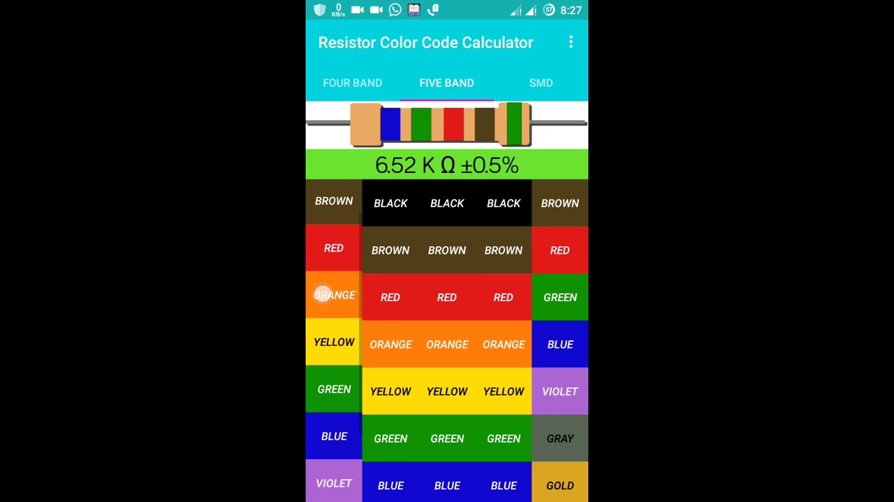 Resistor Color Code SMD Resistor Code Calculator YouTube Resistor Color Code SMD Resistor Code Calculator YouTube