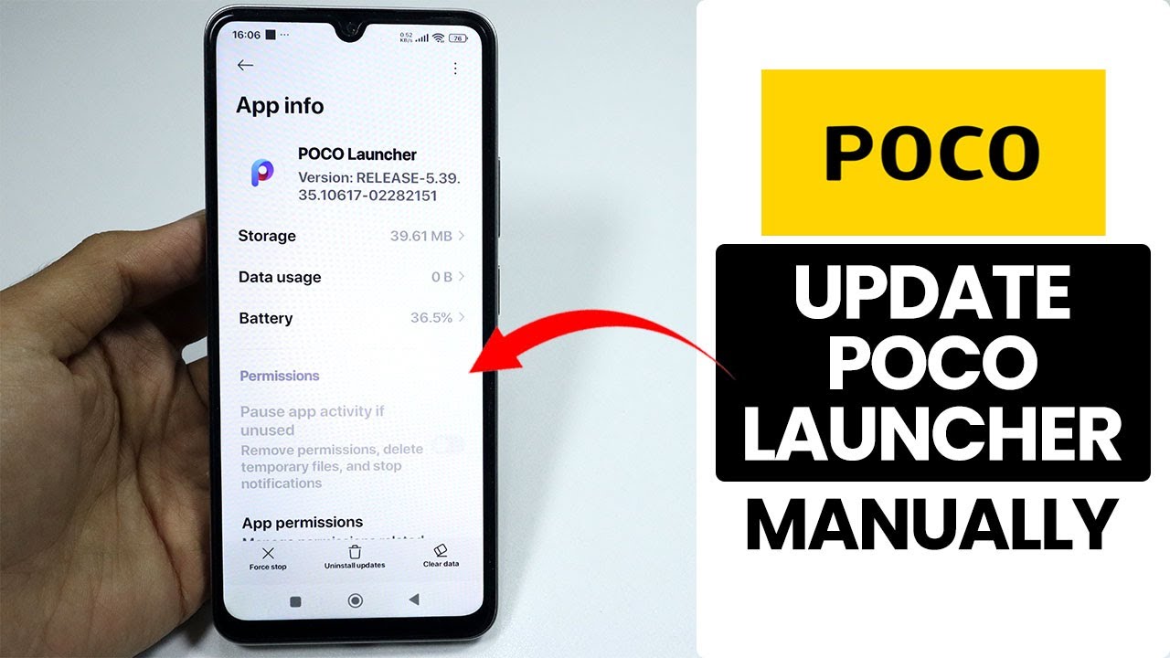 How to Update Poco Launcher Manually on Any Poco Phone - YouTube