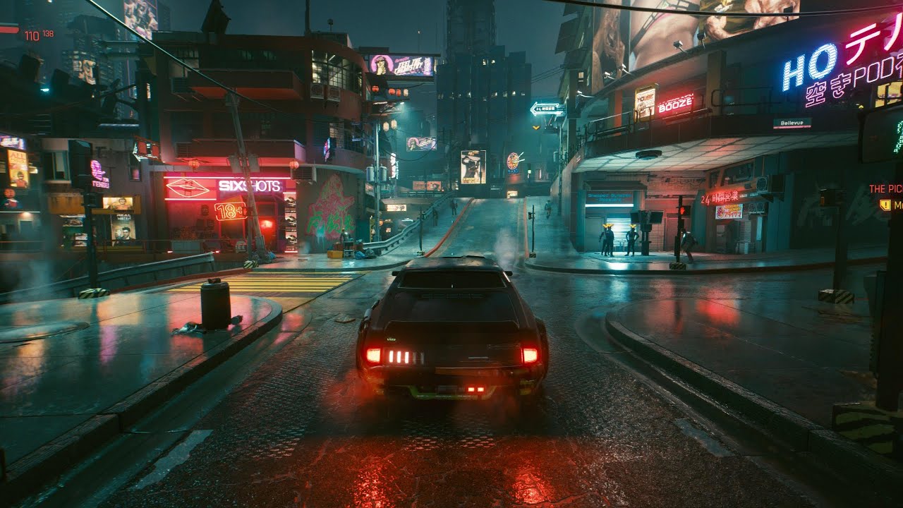 most beautiful graphics game 'rainy roads' - YouTube