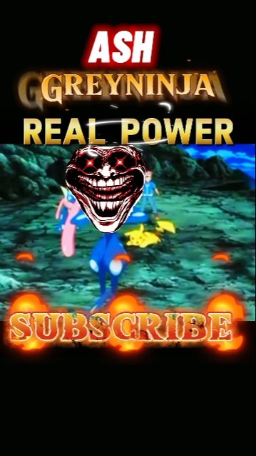 Ash grey ninja troll face short video #pokemon #trollface - YouTube