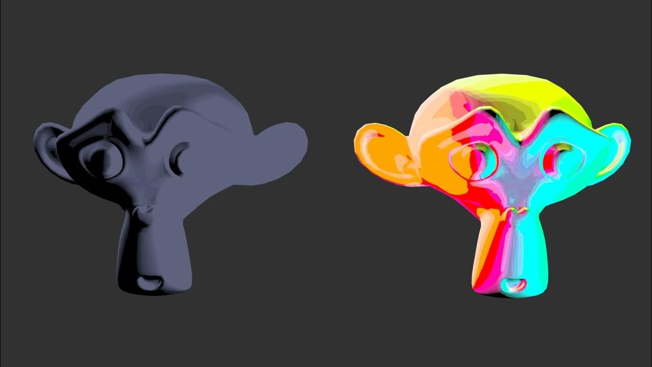 Blender EEVEE "toon shader" using math snap on HUE and lightness ...