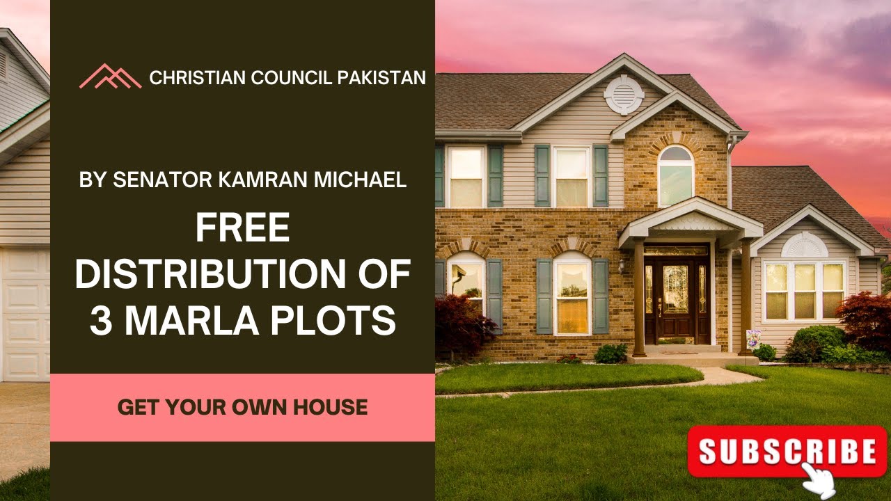 Chairman CCP Kamran Michael Distributed 3 Marla Plots among Deserving ...