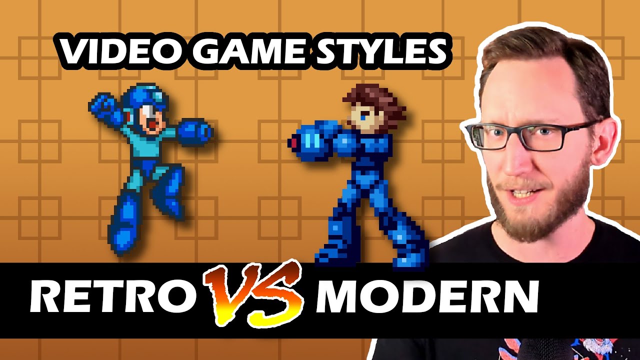 Modern vs Retro: A Video Game Style Study! - YouTube