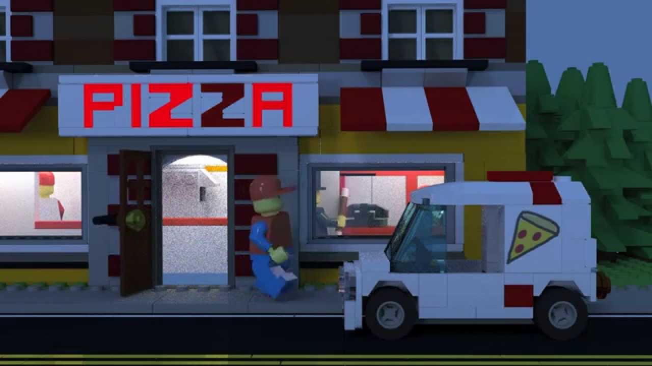 LEGO Pizza Delivery - YouTube