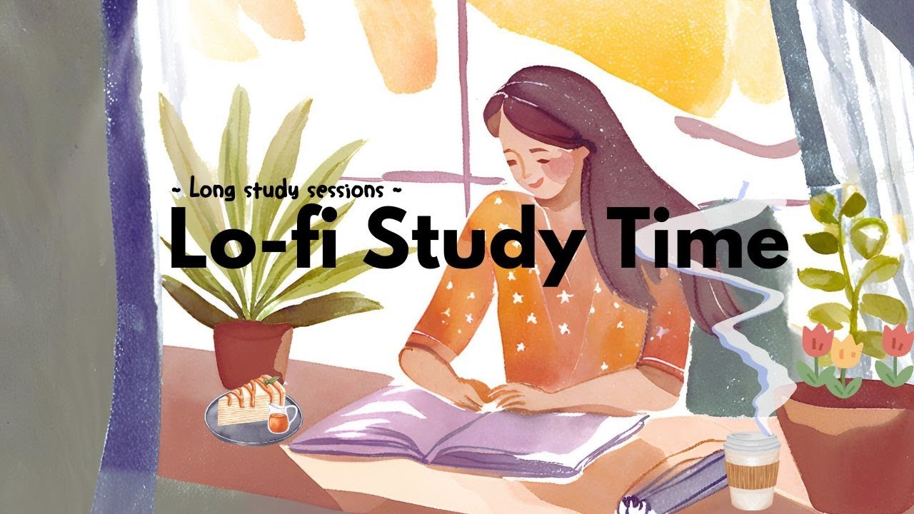 Lo-Fi - BGM Study Time & Productive Day - Long Study Session / Work ...