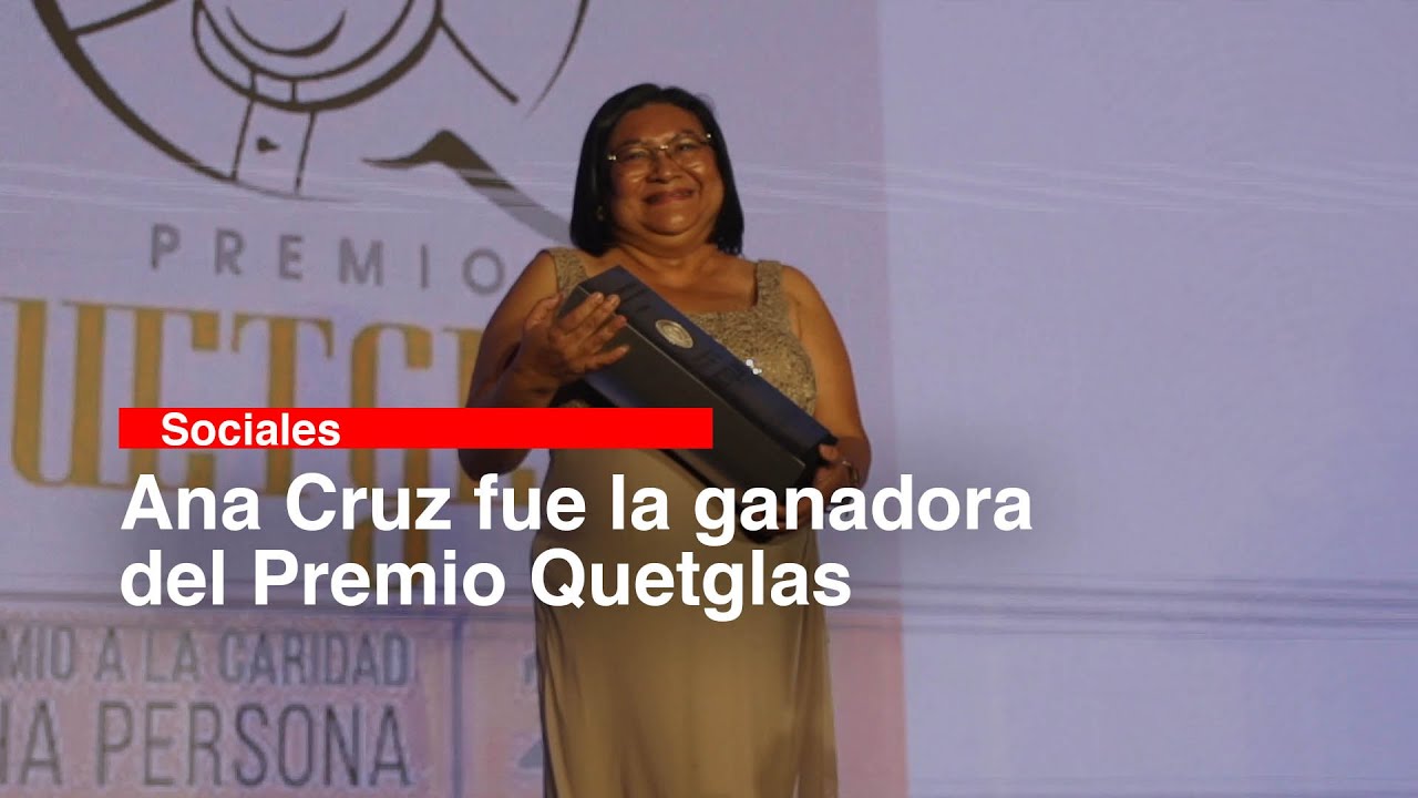 Ana Cruz fue la ganadora del Premio Quetglas - YouTube