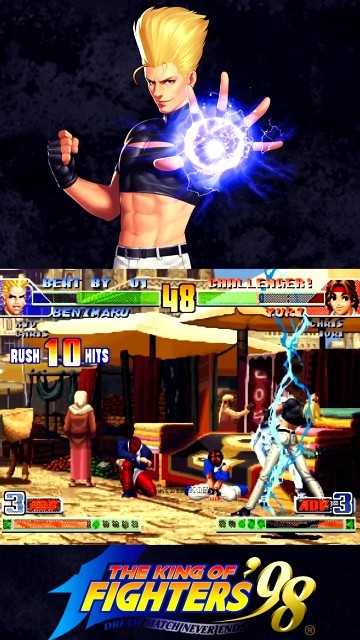 KOF 98 COMBO - #kof #kof98 #fightcade #snk #combos - YouTube