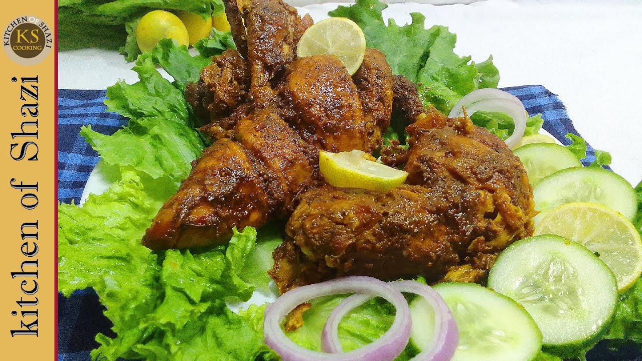 Oil free Lahori Chargha | Bake Chicken Recipe | Chargha Recipe - YouTube