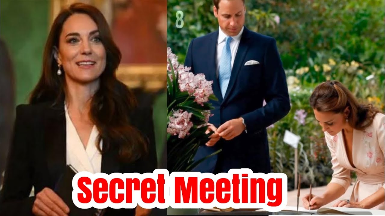 Princess Kate holds secret meeting at Windsor Castle - YouTube