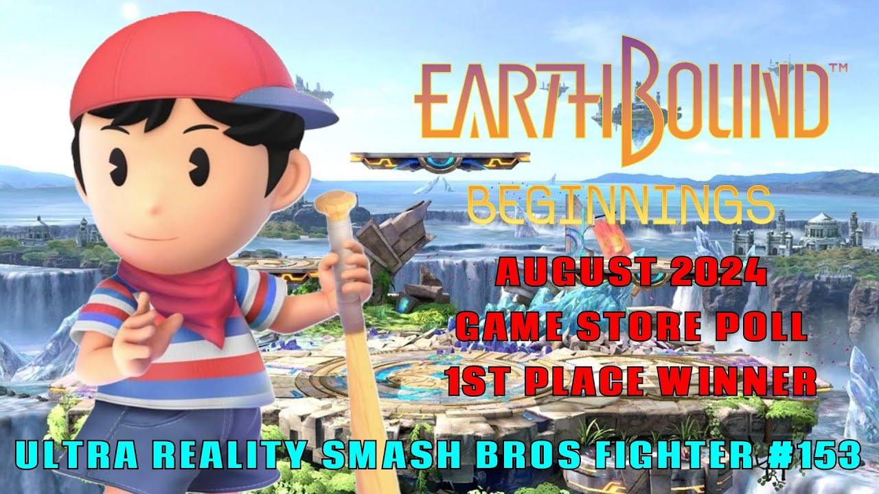 August 2024 Game Store ULTRA REALITY Poll 1st Place: Ninten (Mother/EarthBound Beginnings) - YouTube