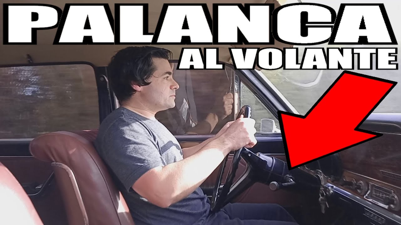 COMO SE MANEJA UN AUTO CON CAJA DE 4TA (PALANCA AL VOLANTE) - YouTube