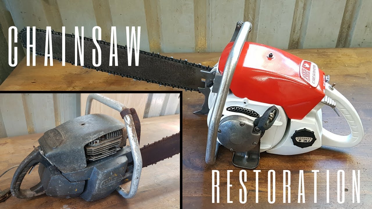 Seized 1960s Chainsaw Restoration - YouTube
