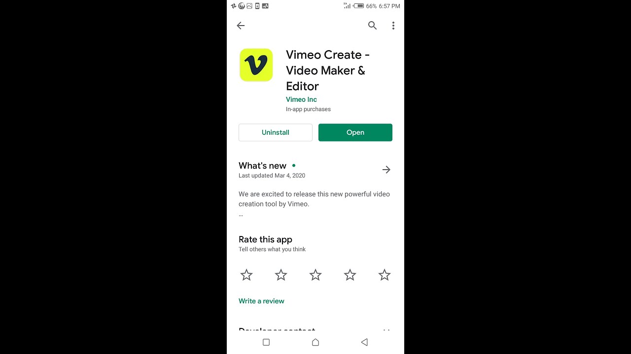 vimeo create -video maker and editor 2020, video editor app - YouTube