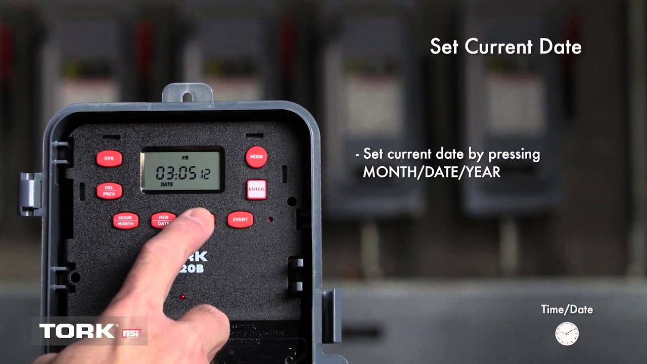 Tork E120B Basic Programming - YouTube