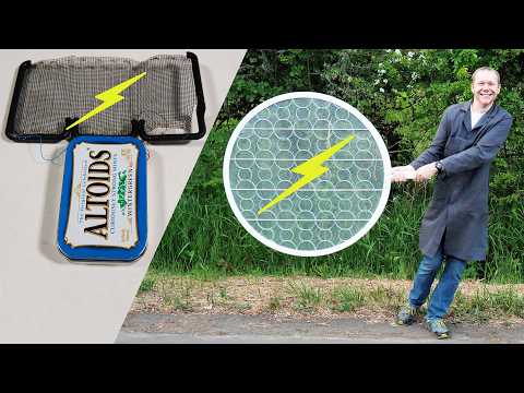 World's Biggest vs Smallest Bug Racket!